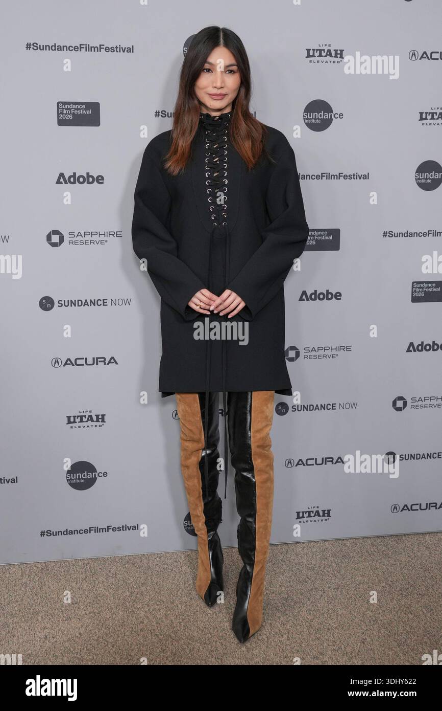 Gemma Chan attends the premiere of "Josephine" during the Sundance Film ...