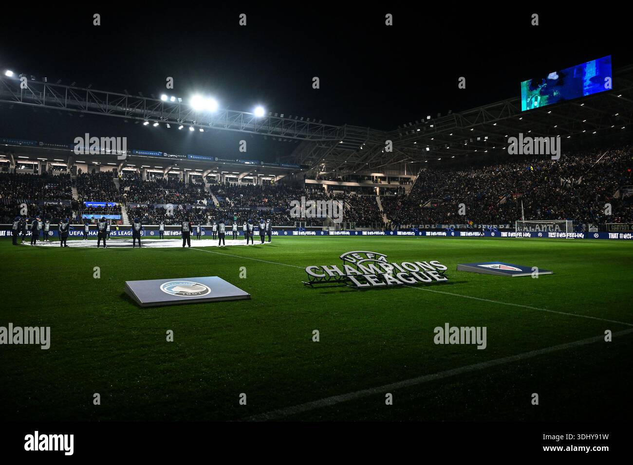A view of Atalanta Bc New Balance Arena stadium before the mathc during ...
