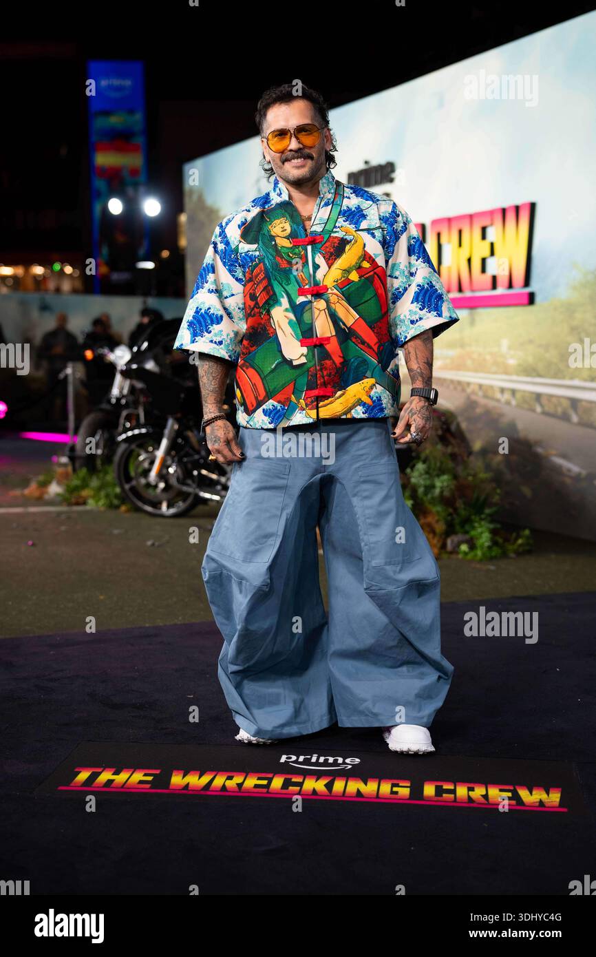 Director Angel Manuel Soto poses for photographers upon arrival at the ...