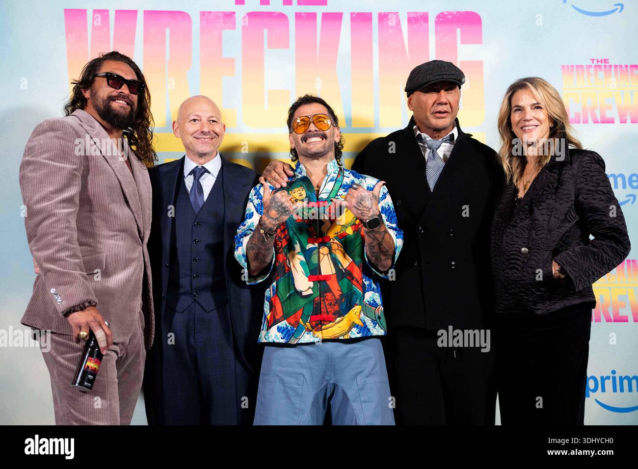 Jason Momoa, from left, Jeffrey Fierson, Angel Manuel Soto, Dave ...