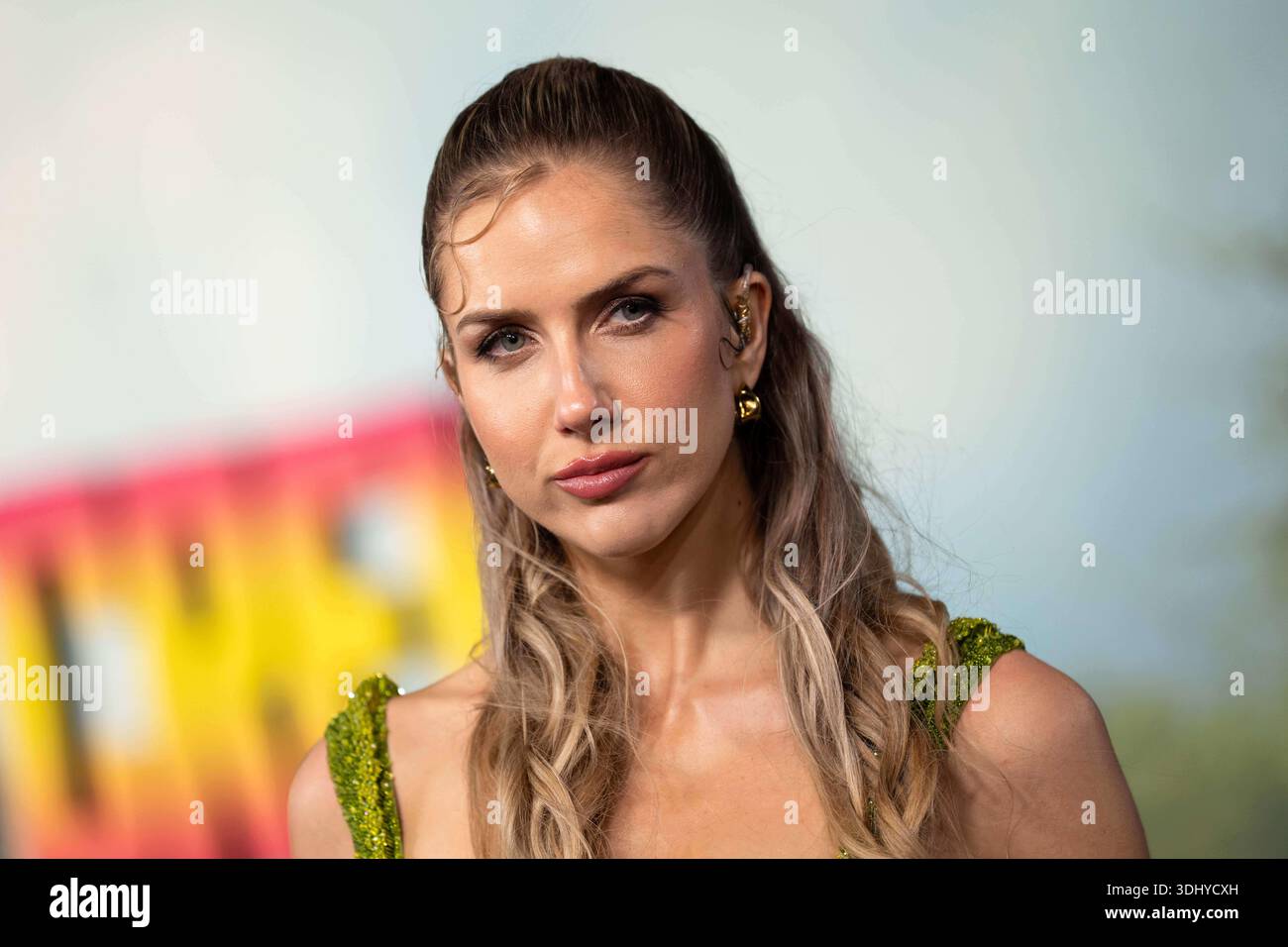 Georgia Meacham poses for photographers upon arrival at the screening ...