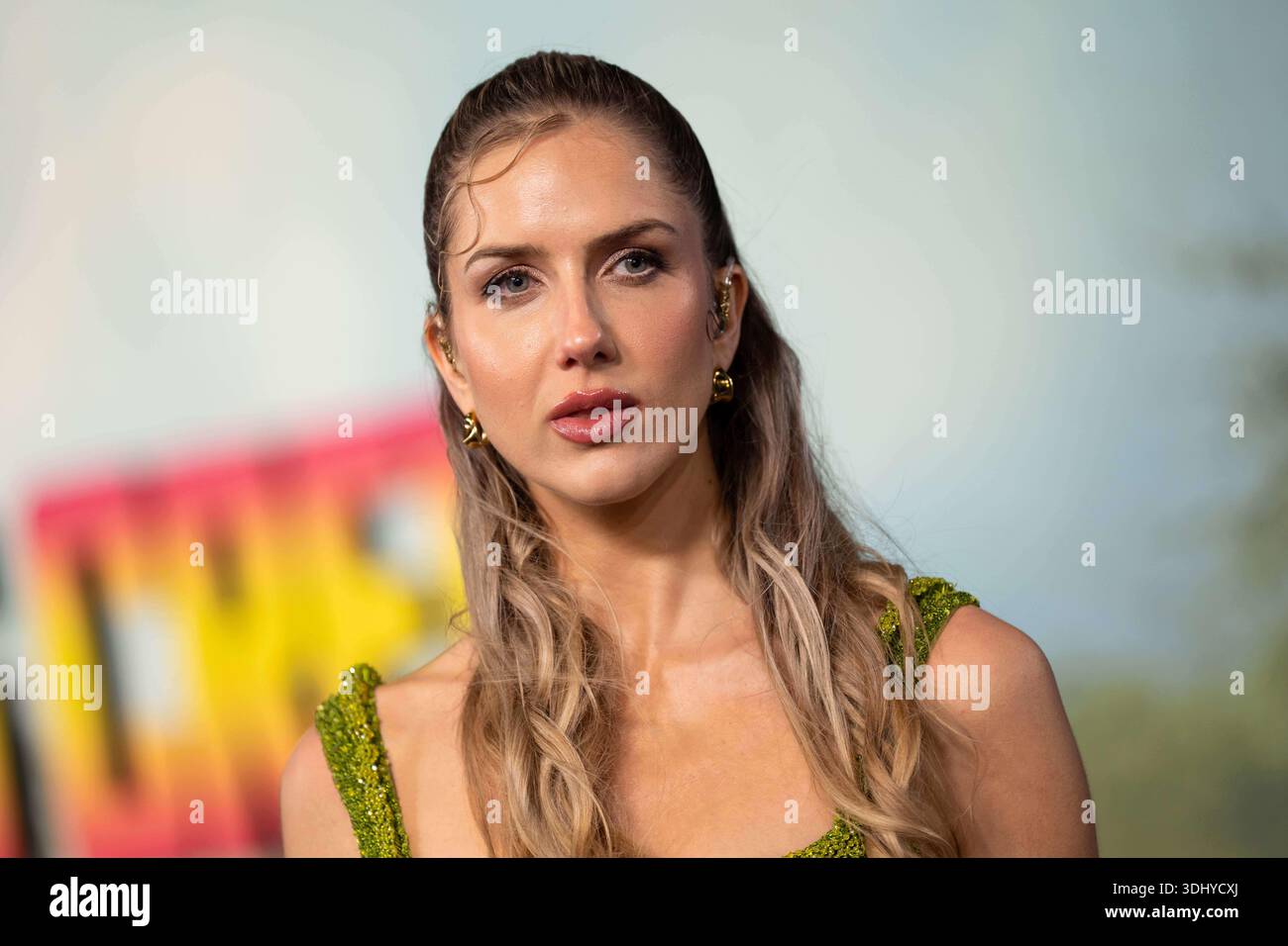 Georgia Meacham poses for photographers upon arrival at the screening ...