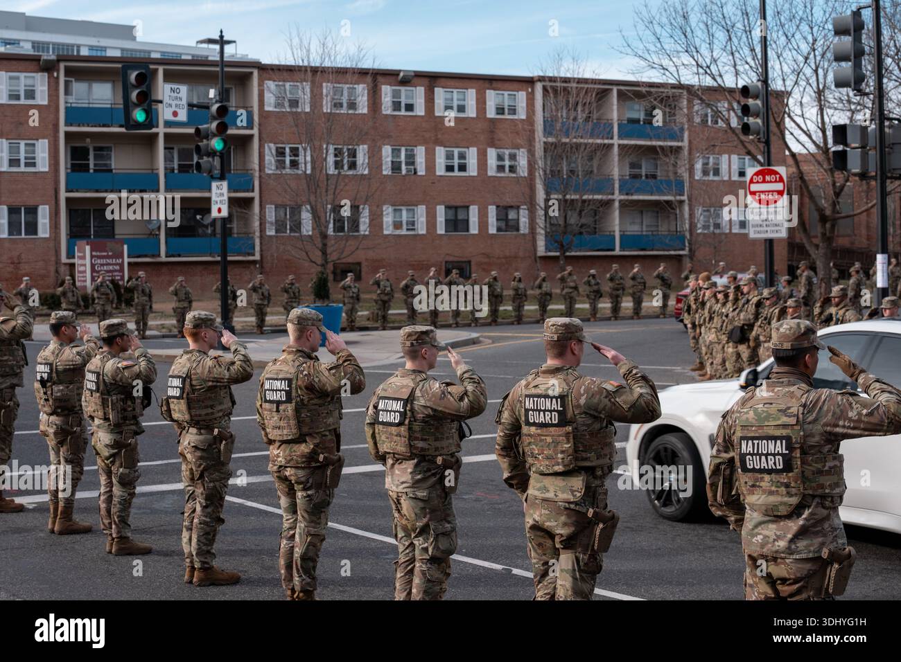 Washington, Dc, USA. 23rd Jan, 2026. Hundreds of police officers ...