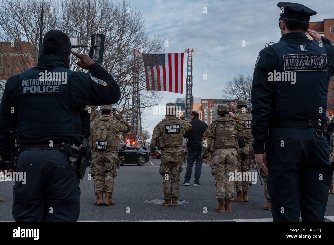 Washington, Dc, USA. 23rd Jan, 2026. Hundreds of police officers ...