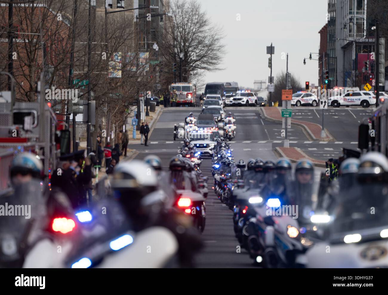 Washington, Dc, USA. 23rd Jan, 2026. Hundreds of police officers ...