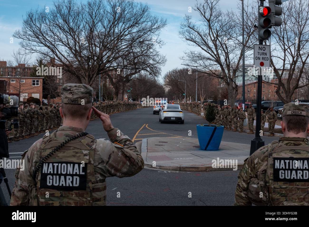 Washington, Dc, USA. 23rd Jan, 2026. Hundreds of police officers ...