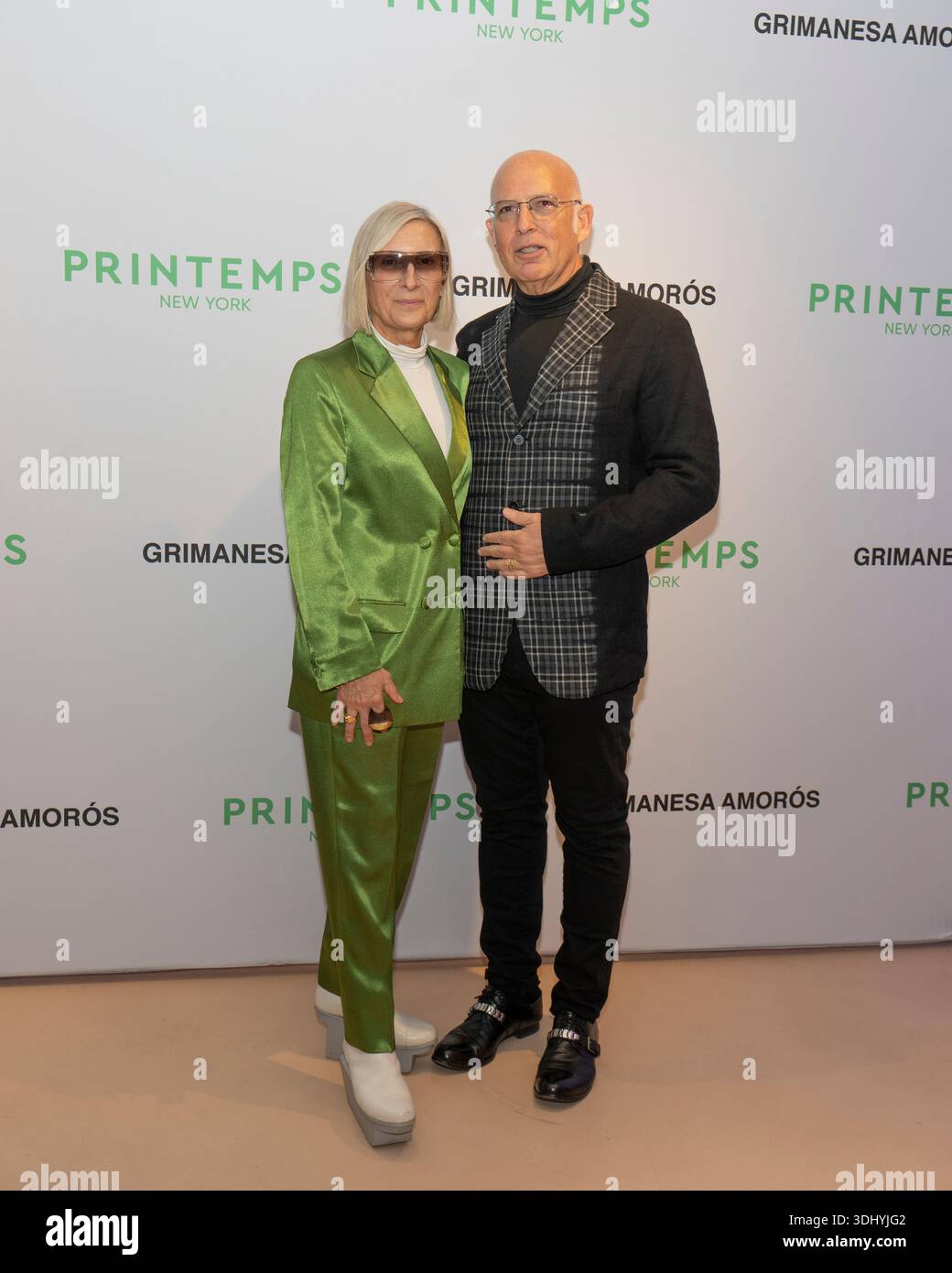 Grimanesa Amorós and William Fleischer attends Printemps New York ...
