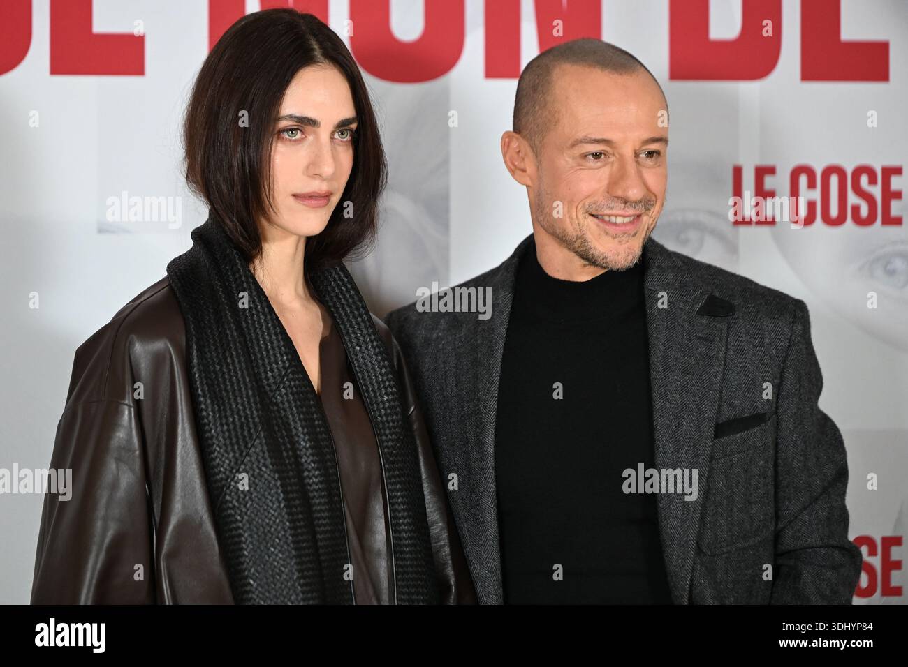 Miriam Leone, Stefano Accorsi attends the "Le Cose Non Dette" photocall ...