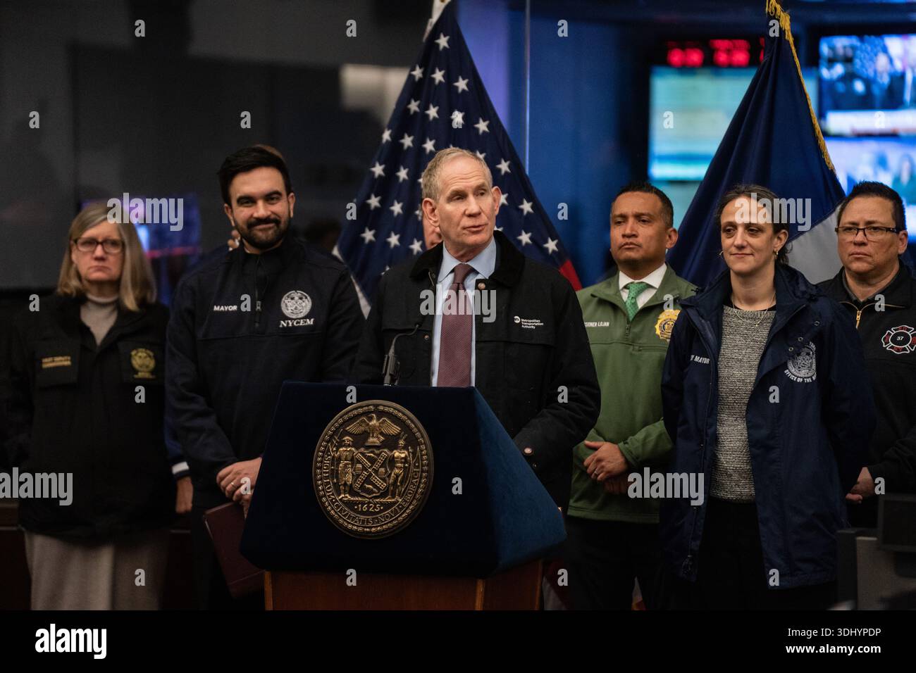MTA CEO Janno Lieber speaks on the preparedness of the subway system ...