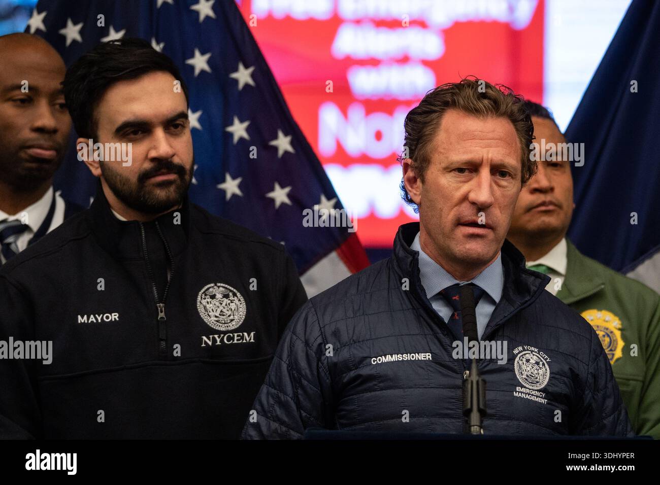New york city emergency management commissioner hi-res stock ...