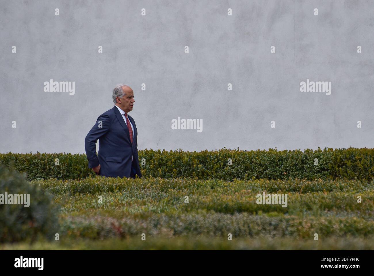 Interior Minister Matteo Piantedosi attends the Italy-Germany ...