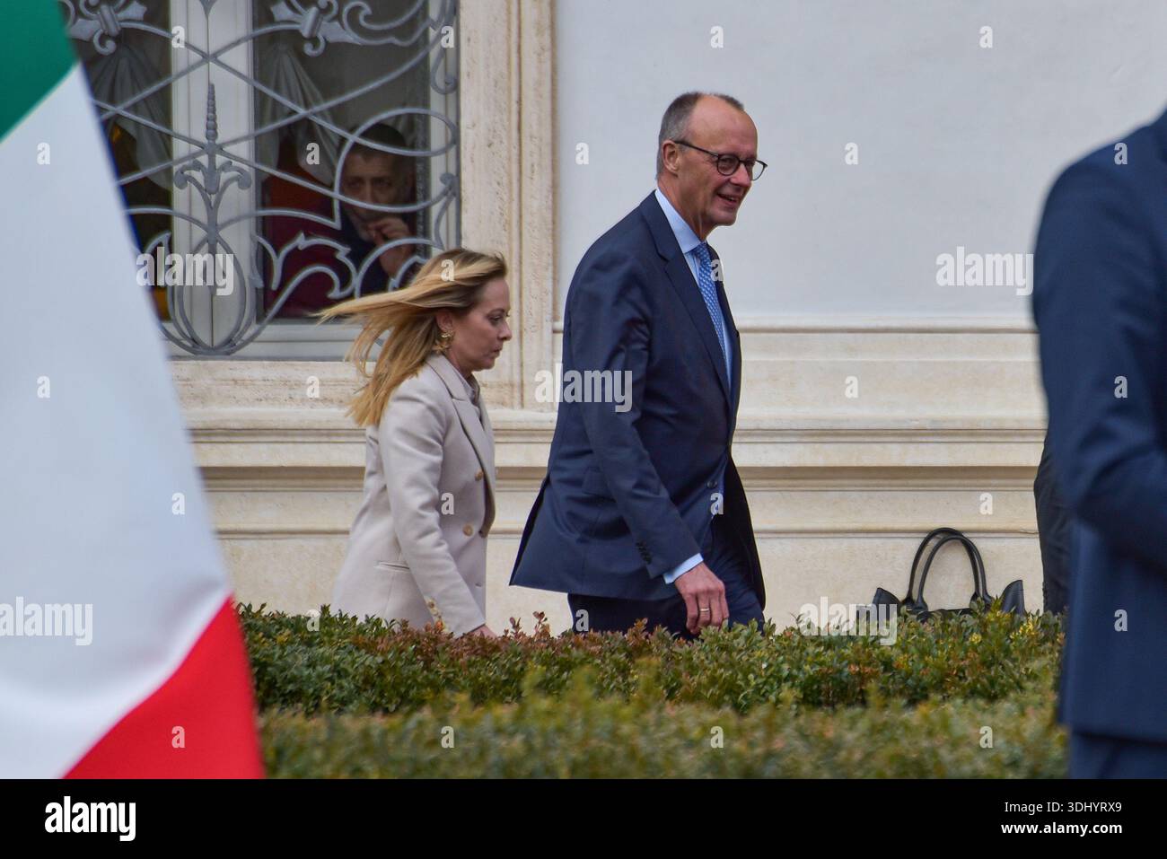 Italian Prime Minister Giorgia Meloni and German Federal Chancellor ...