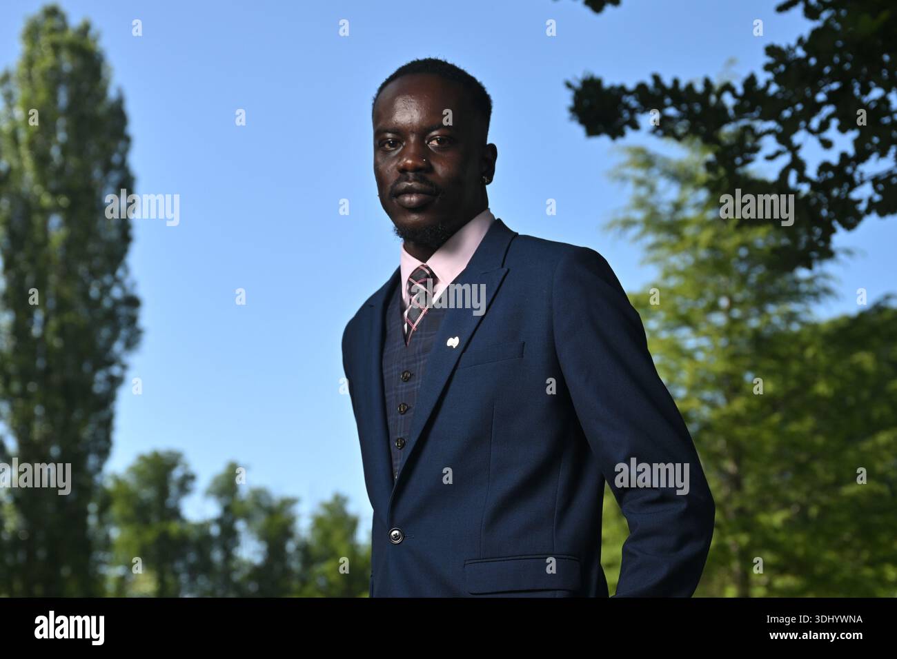 Victoria’s Young Australian of the Year Abraham Kuol poses for a ...