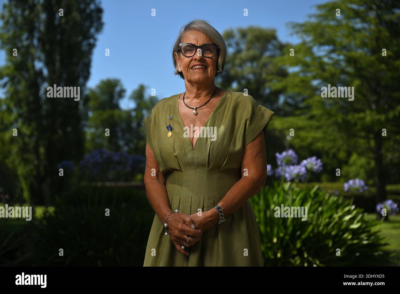 Northern Territory’s Senior Australian of the Year Jenny Duggan poses ...