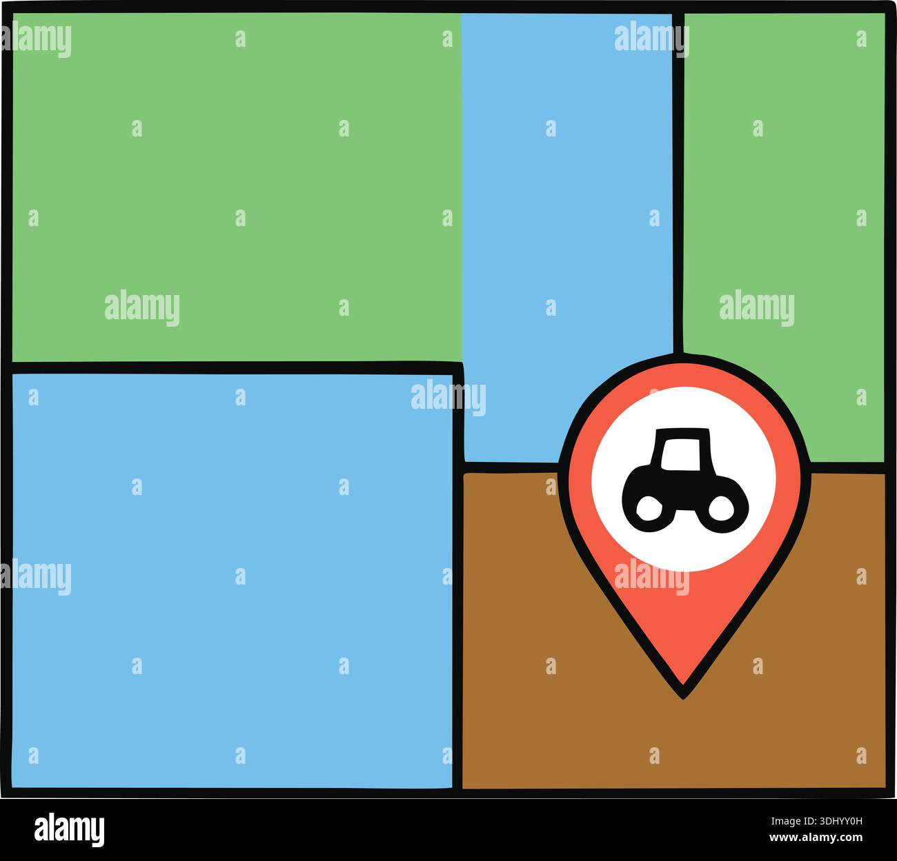 Mapping by gis Stock Vector Images - Alamy