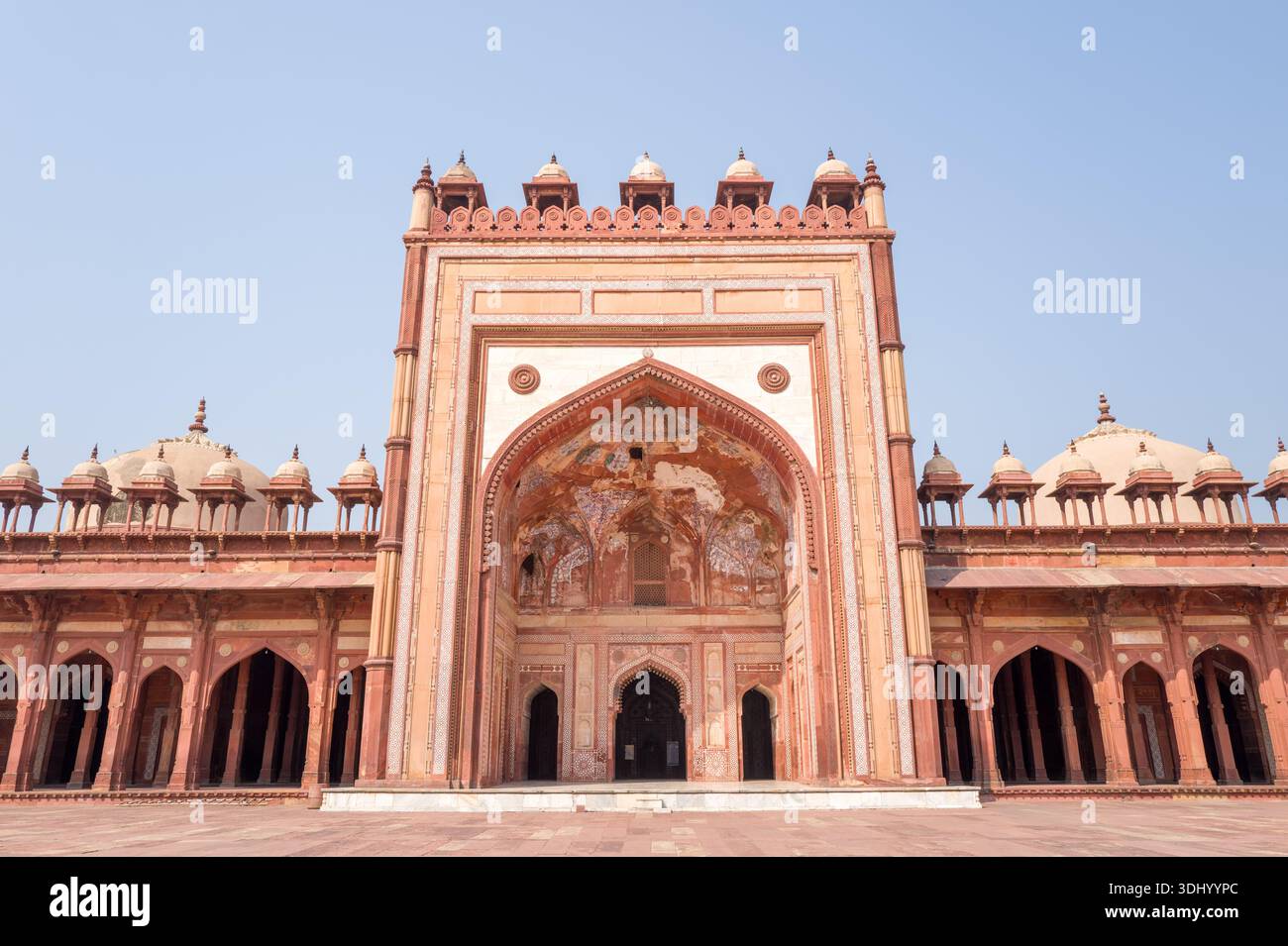 Fatehpur Sikri, India - March 12, 2024: The image shows the main ...