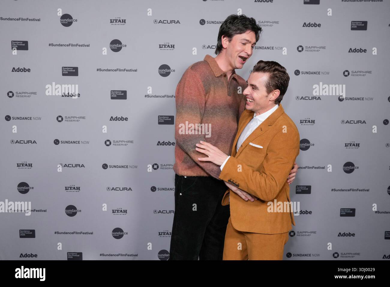 Nicholas Braun, left, and Dave Franco attend the premiere of "The ...