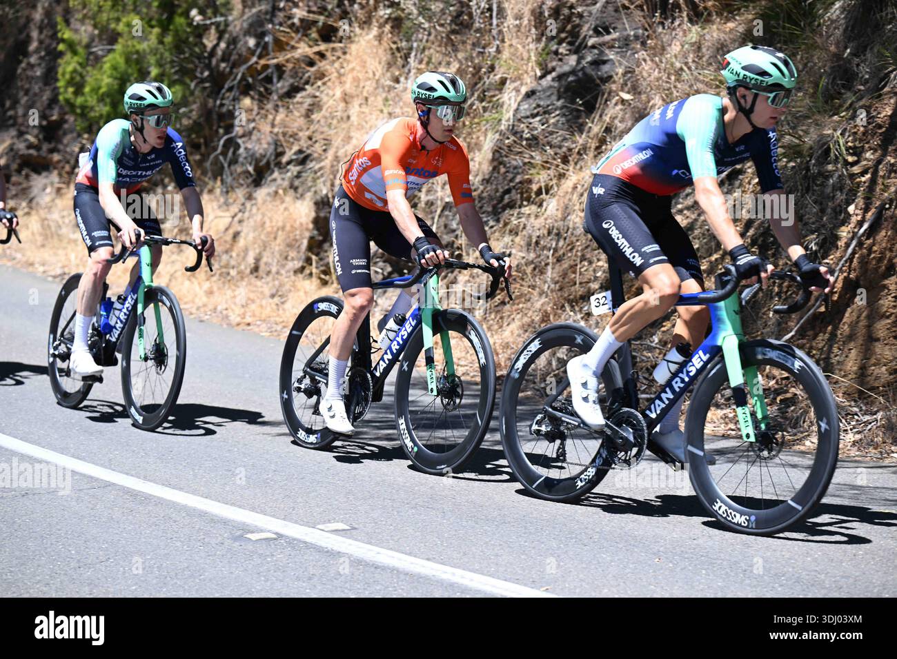 22-01-2026 Tour Down Under; Tappa 02 Norwood - Uraidla; 2026, Decathlon ...