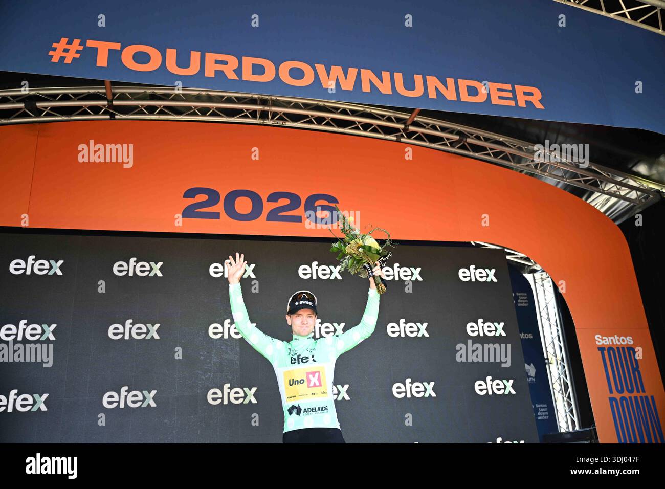 22-01-2026 Tour Down Under; Tappa 02 Norwood - Uraidla; 2026, Uno X ...