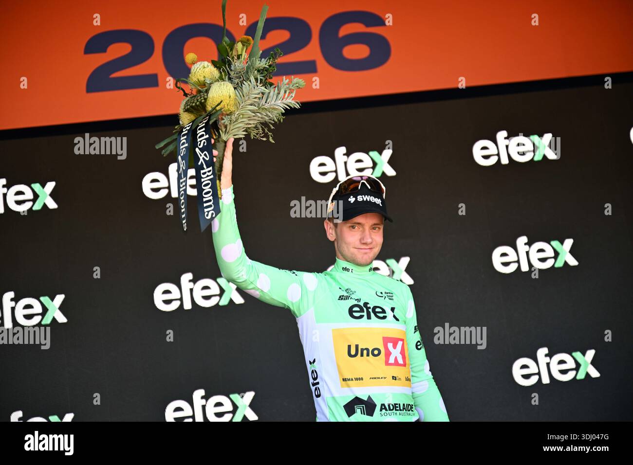 23-01-2026 Tour Down Under; Tappa 03 Henley Beach - Nairne; 2026, Uno X ...