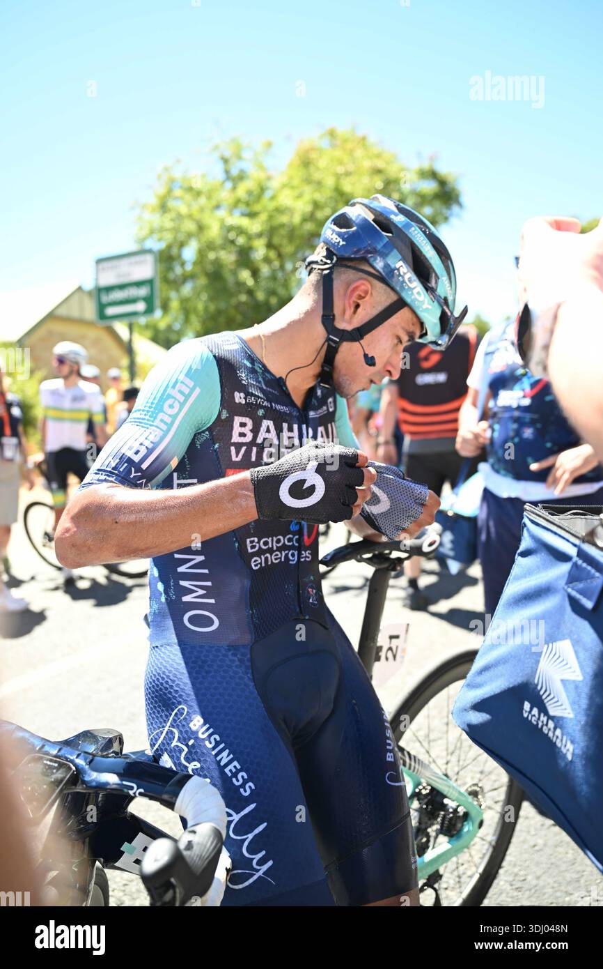 22-01-2026 Tour Down Under; Tappa 02 Norwood - Uraidla; 2026, Bahrain ...