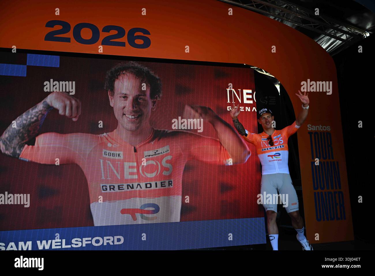 23-01-2026 Tour Down Under; Tappa 03 Henley Beach - Nairne; 2026, Ineos ...