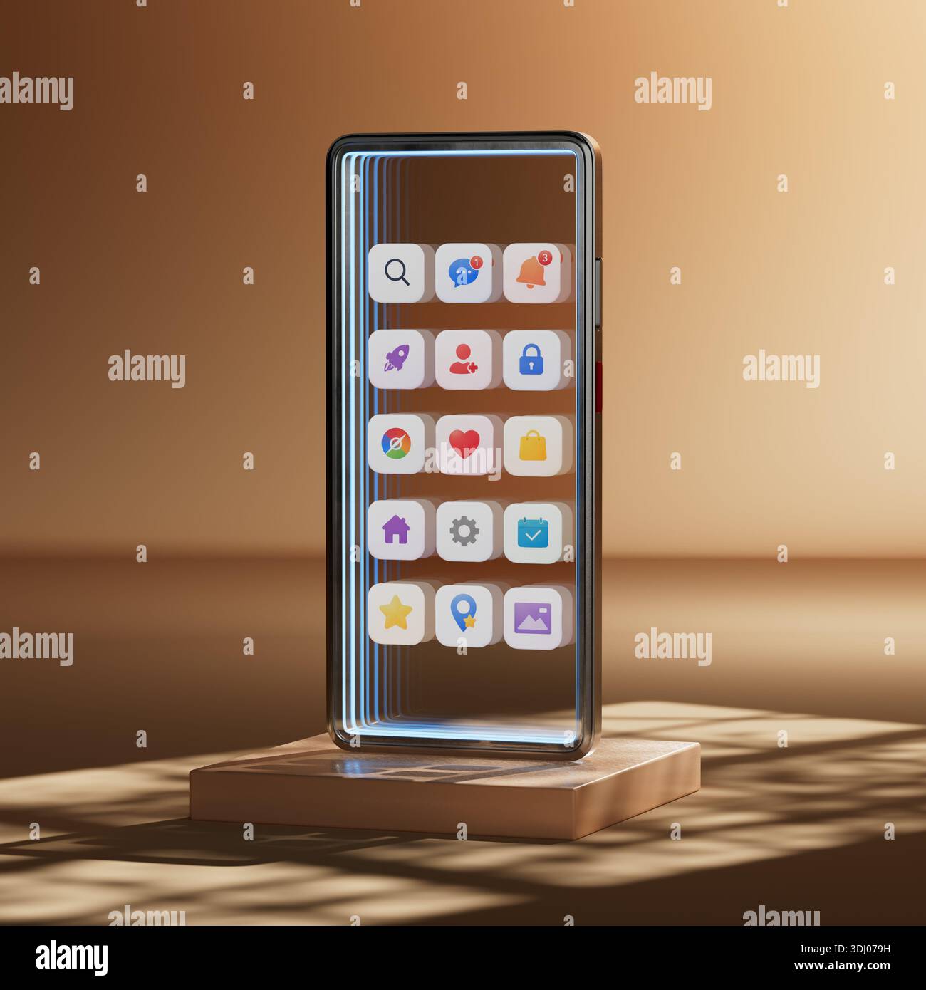 Ui app icons hi-res stock photography and images - Alamy