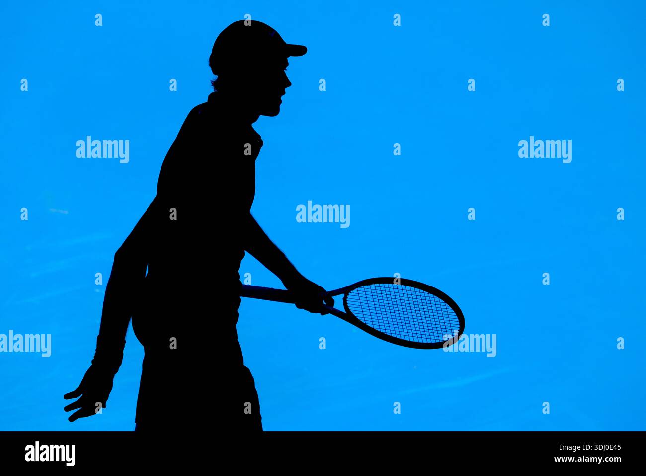 Melbourne, Australia. 24th Jan, 2026. Jannik Sinner (ITA) is in action ...