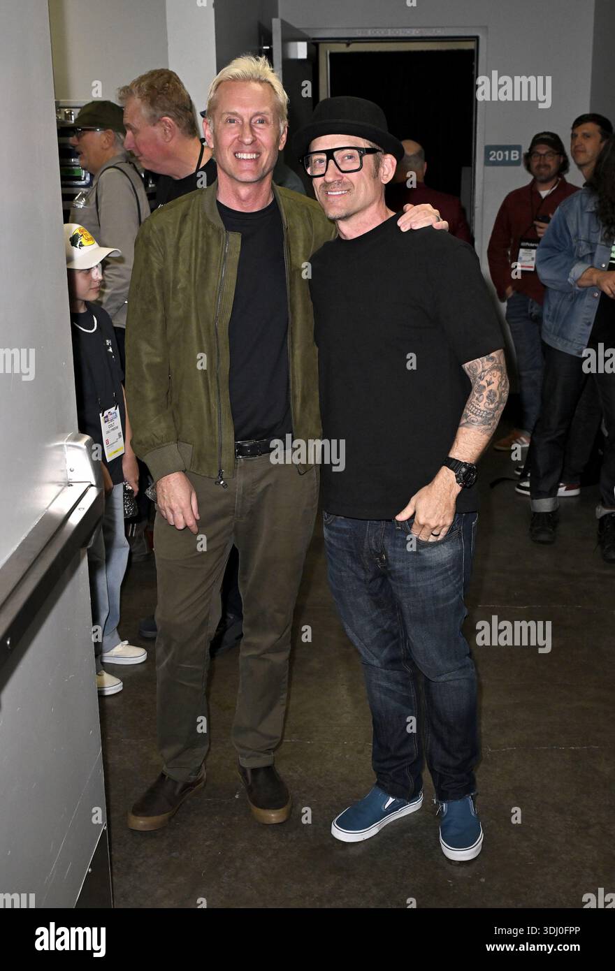 Anaheim, USA. 23rd Jan, 2026. Josh Freese and Jason Freese attending ...