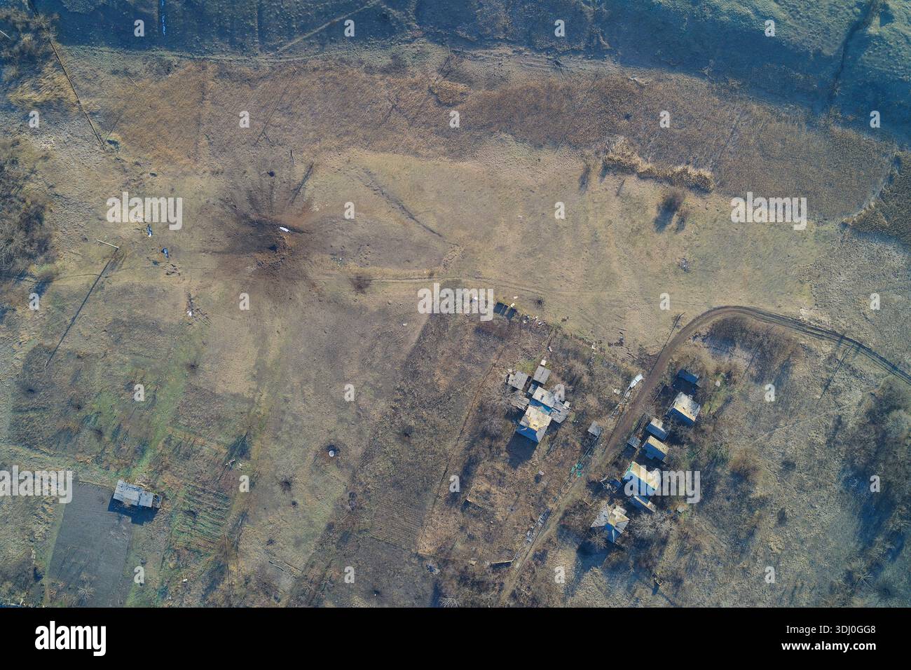Aftermath massive russian missile hi-res stock photography and images ...