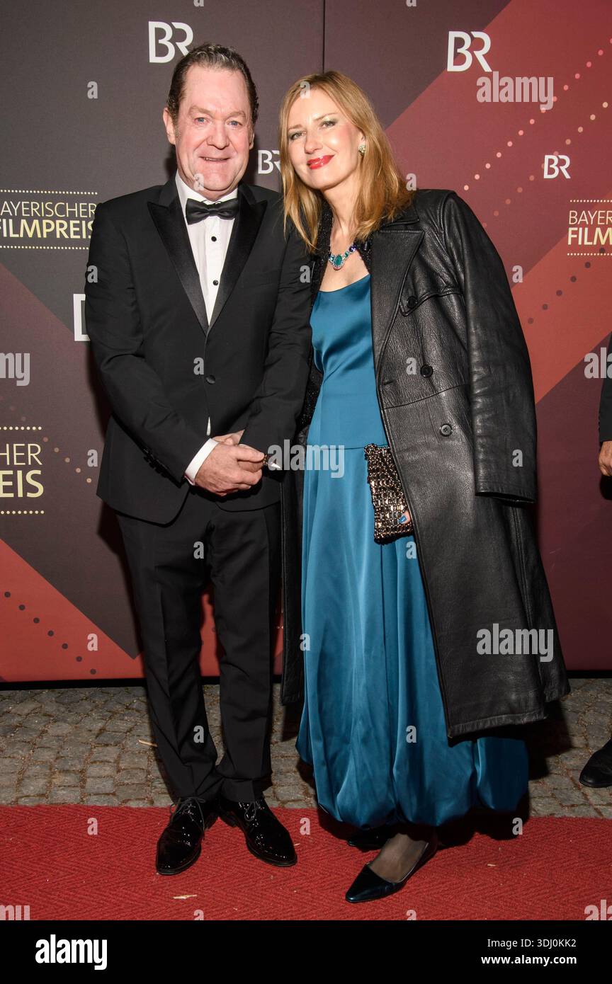 Jürgen Tonkel und Ina Küster bei der Verleihung des 47. Bayerischen ...