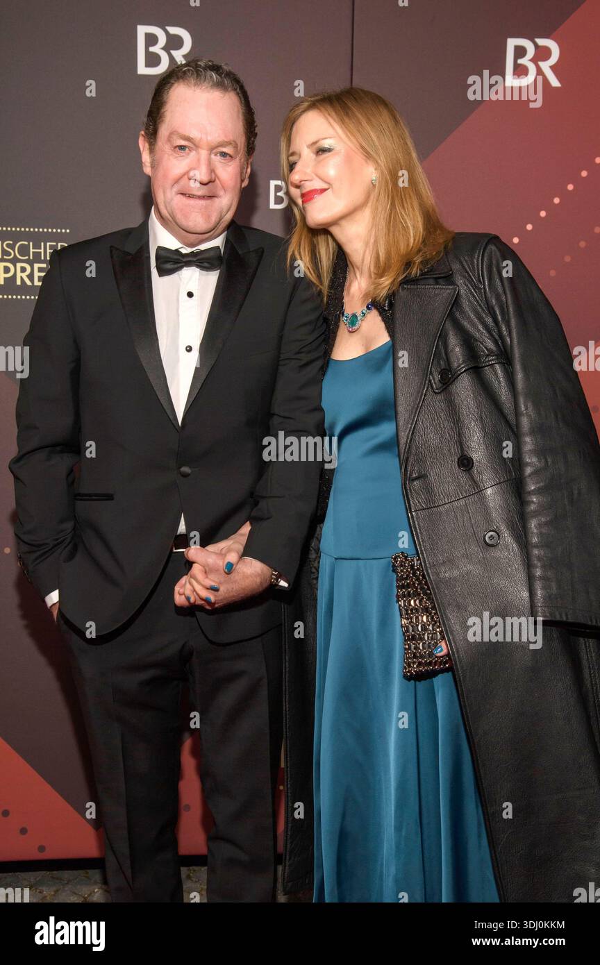Jürgen Tonkel und Ina Küster bei der Verleihung des 47. Bayerischen ...