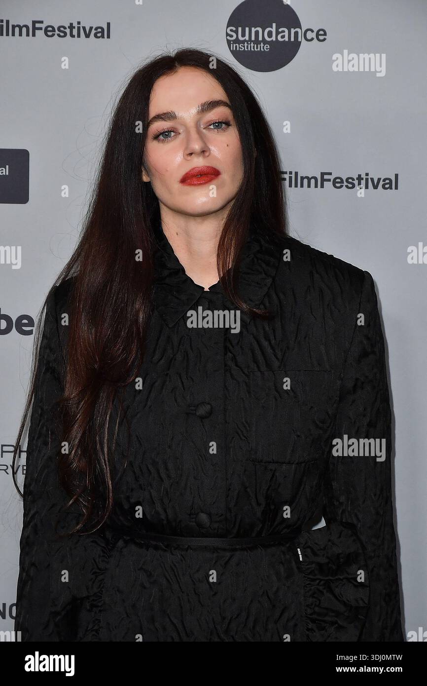Hailey Gates attends the "The Moment" Premiere during the 2026 Sundance ...