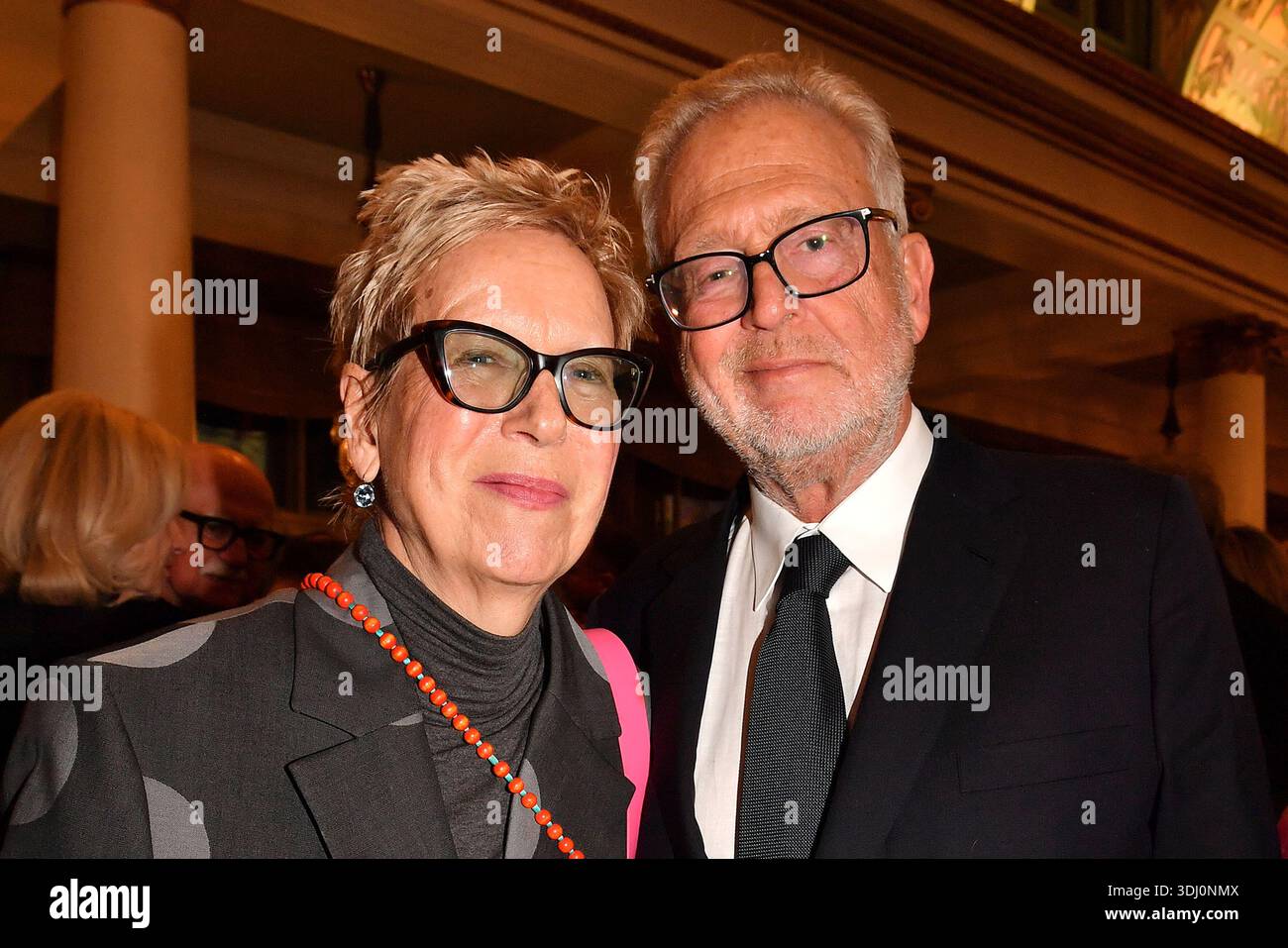 Doris Doerrie and Martin Moszkowicz attend the Bavarian Film Awards ...