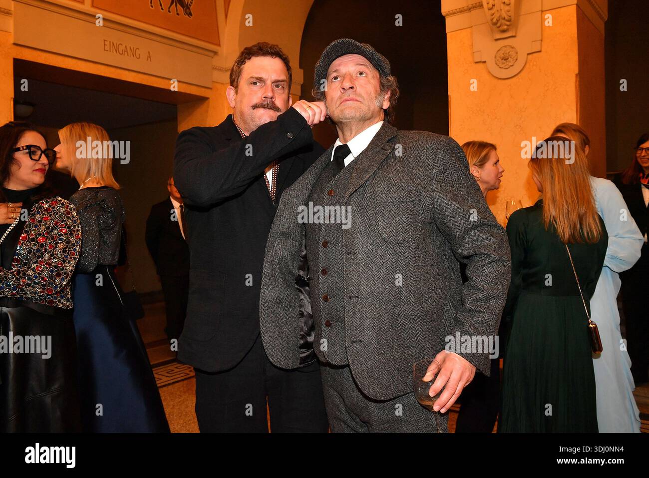 Sebastian Bezzel and Max Schmidt attend the Bavarian Film Awards 2026 ...