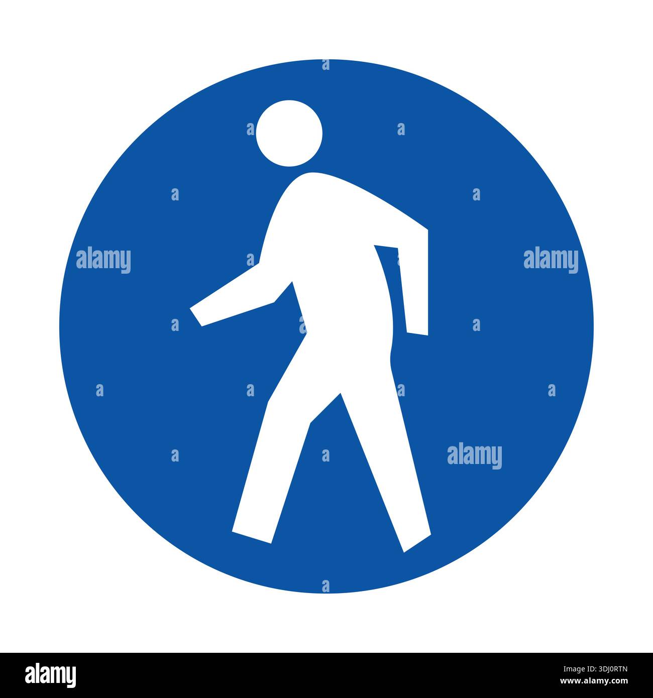 Simple icon features walking hi-res stock photography and images - Alamy