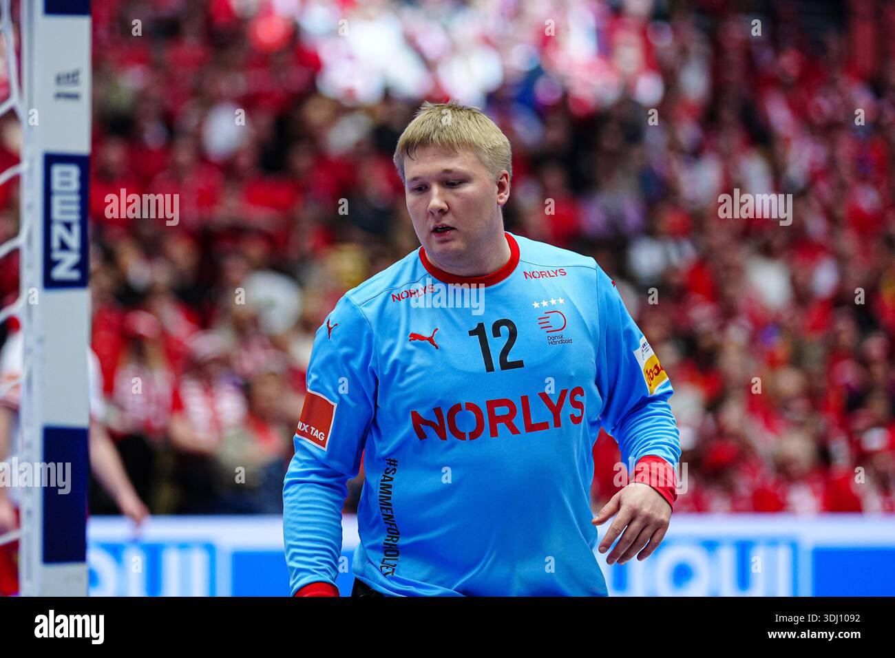 Emil Nielsen (Daenemark, #12) DEN, Frankreich vs. Daenemark, Handball ...