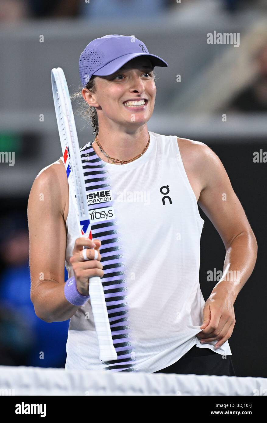 Melbourne, Australia. 24th Jan, 2026. Iga Swiatek of Poland in ...