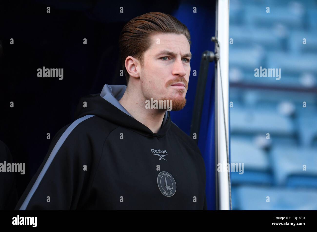 London, England. 24th Jan 2026. Reece Burke before the Sky Bet EFL ...