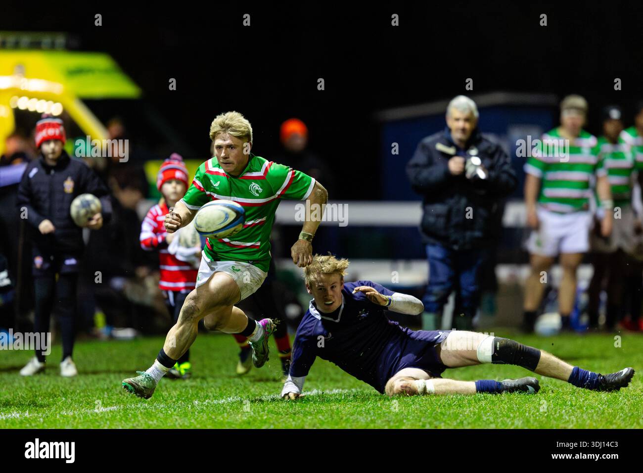 Oxford, England, 23 January 2026 Ryan Crowley of Leicester Tigers U23's ...