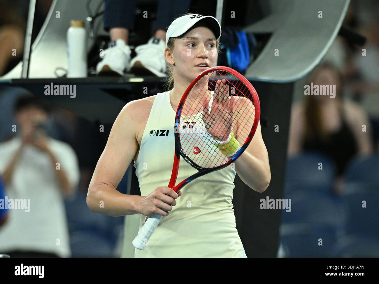 Melbourne, Australia. 24th Jan, 2026. Elena Rybakina of Kazakhstan ...