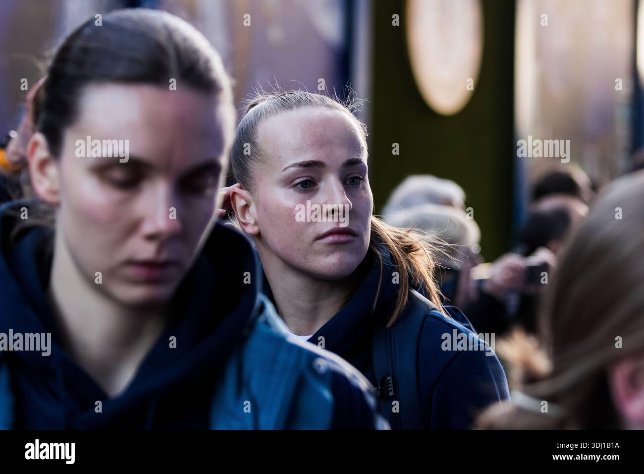 London, UK. 24th Jan 2026. Daphne van Domselaar of Arsenal Women before ...