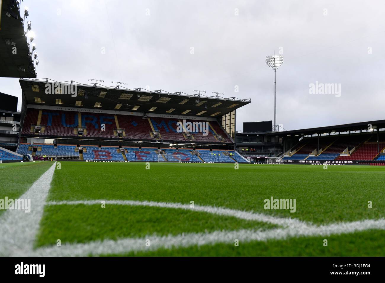 General view of Turf Moor during the Burnley v Tottenham Hotspur ...