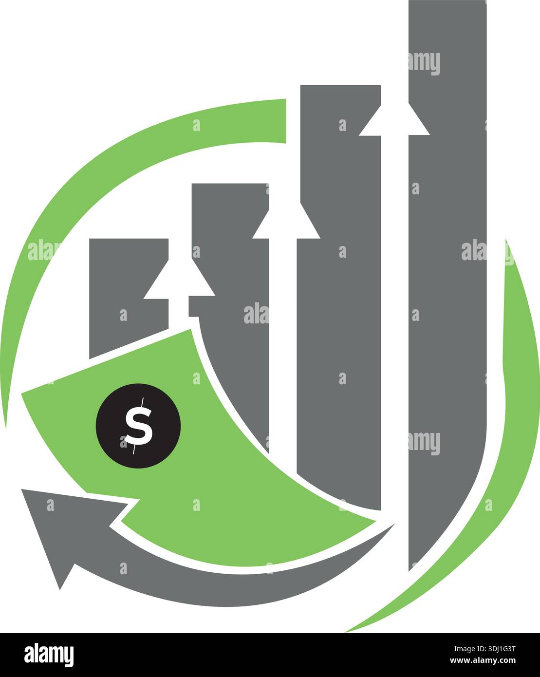 business marketing logo design and dollar logo Stock Vector Image & Art ...