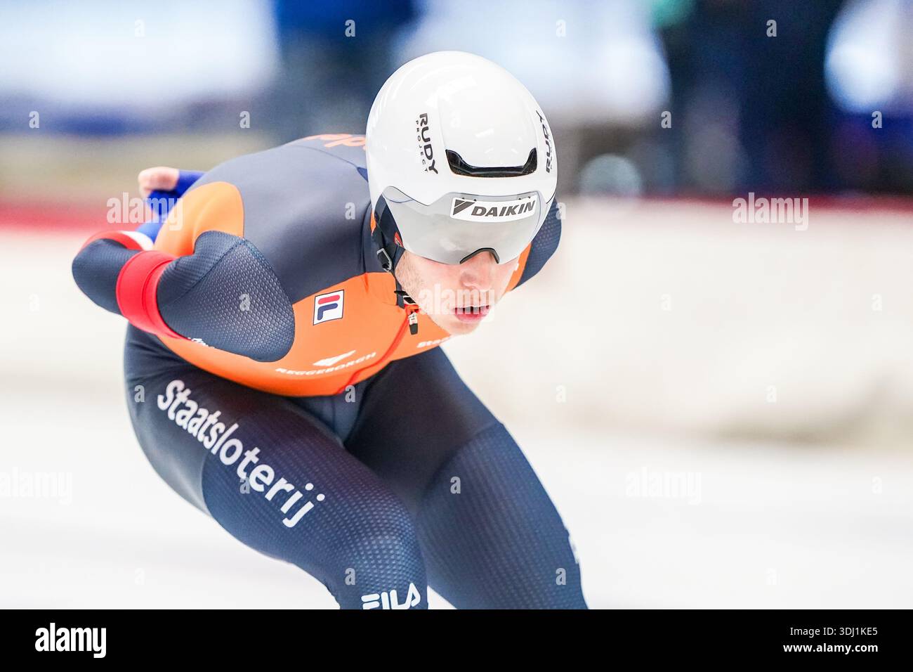 INZELL, GERMANY - JANUARY 24: Marcel Bosker of Netherlands during the ...