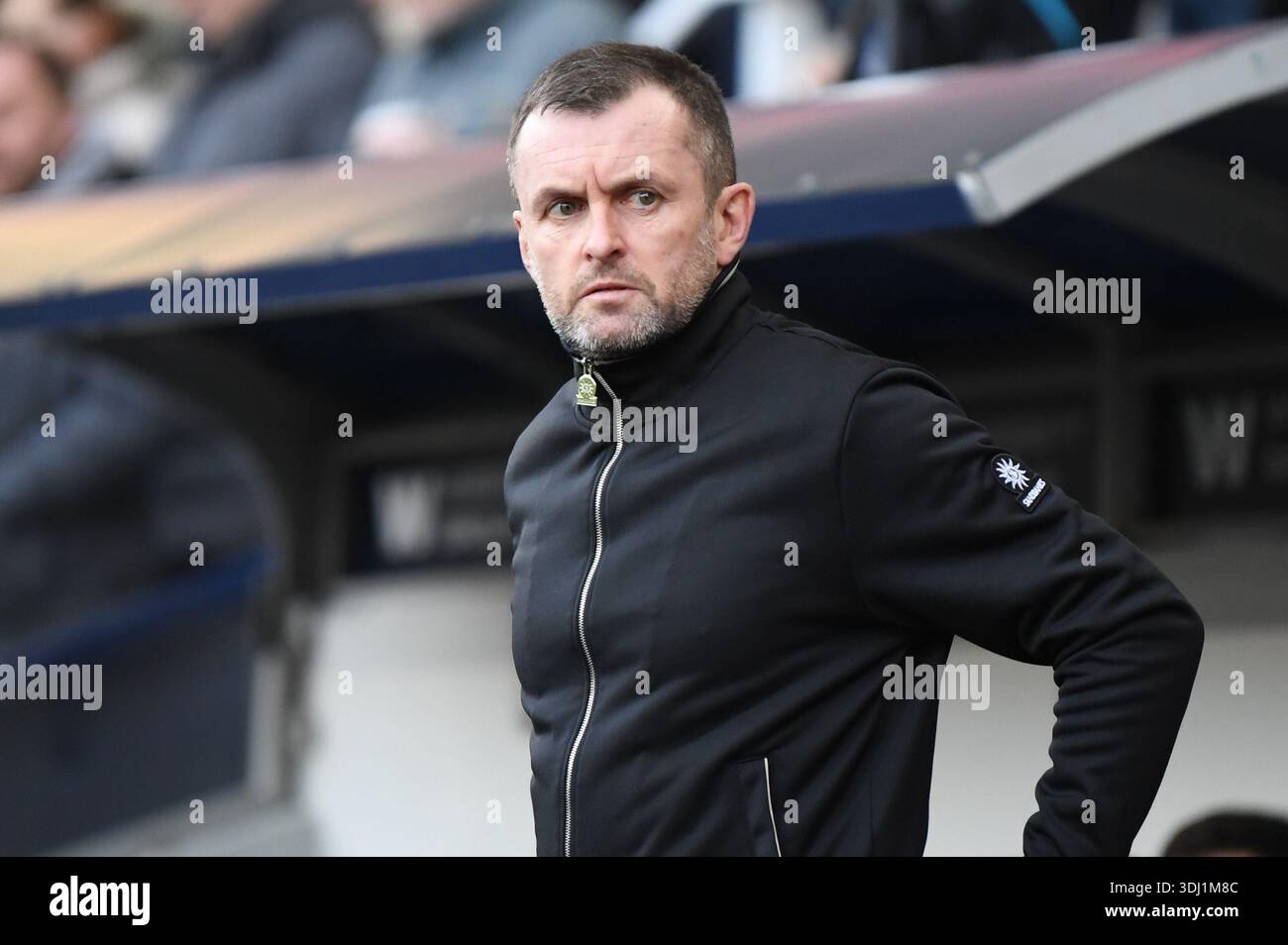 London, England. 24th Jan 2026. Nathan Jones before the Sky Bet EFL ...