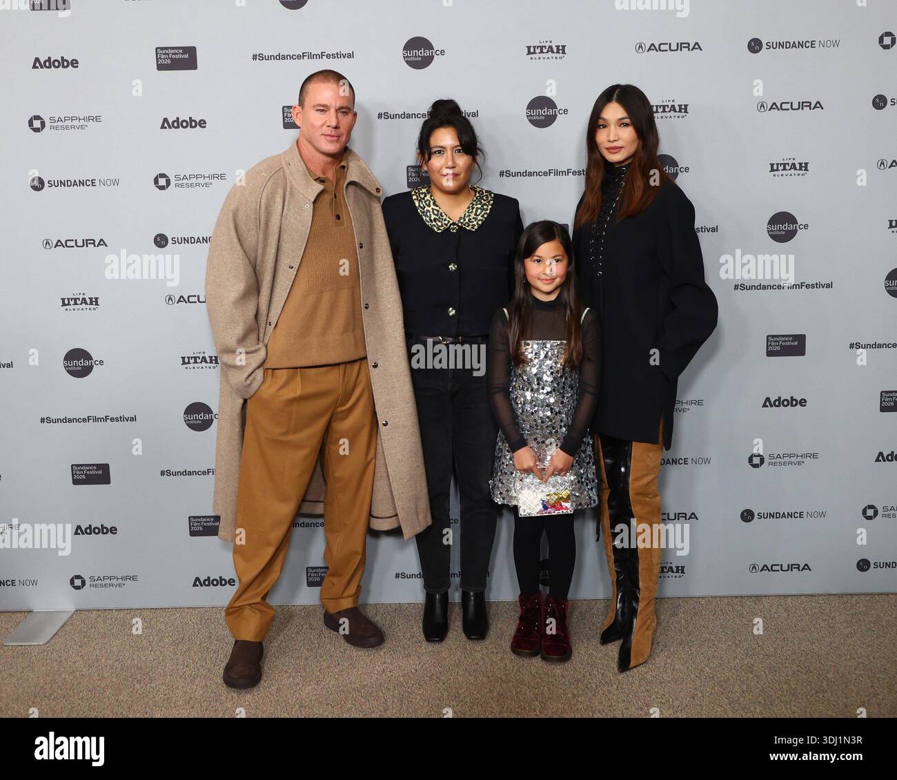 Channing Tatum, Beth De Araujo, Mason Reeves, Gemma Chan at arrivals ...