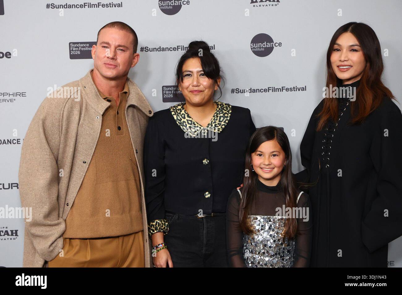 Channing Tatum, Beth De Araujo, Mason Reeves, Gemma Chan at arrivals ...