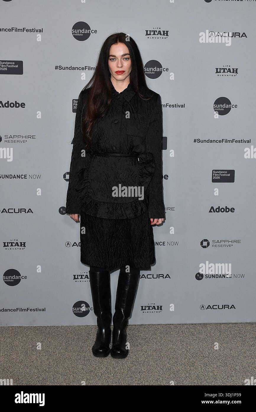 Hailey Gates attends the "The Moment" Premiere during the 2026 Sundance ...