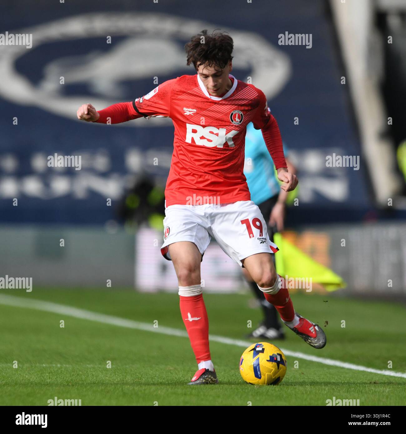 London, England. 24th Jan 2026. Luke Chambers during the Sky Bet EFL ...